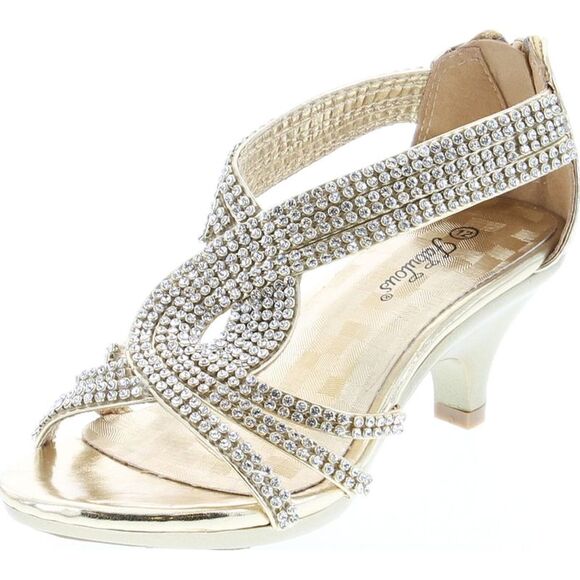 Static Footwear | Shoes | Static Footwear Angel37k Gold Childg Sandals ...